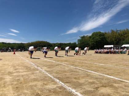 1年生女子4×100mリレー | 松阪市立中部中学校