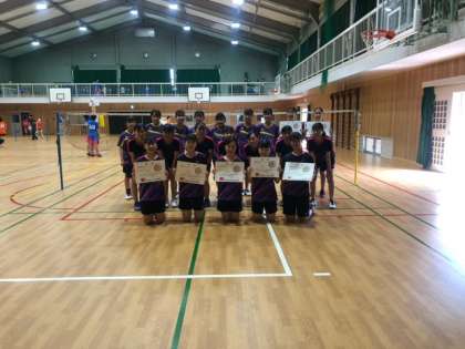 松阪地区中学校総合体育大会バドミントンの部 | 松阪市立中部中学校